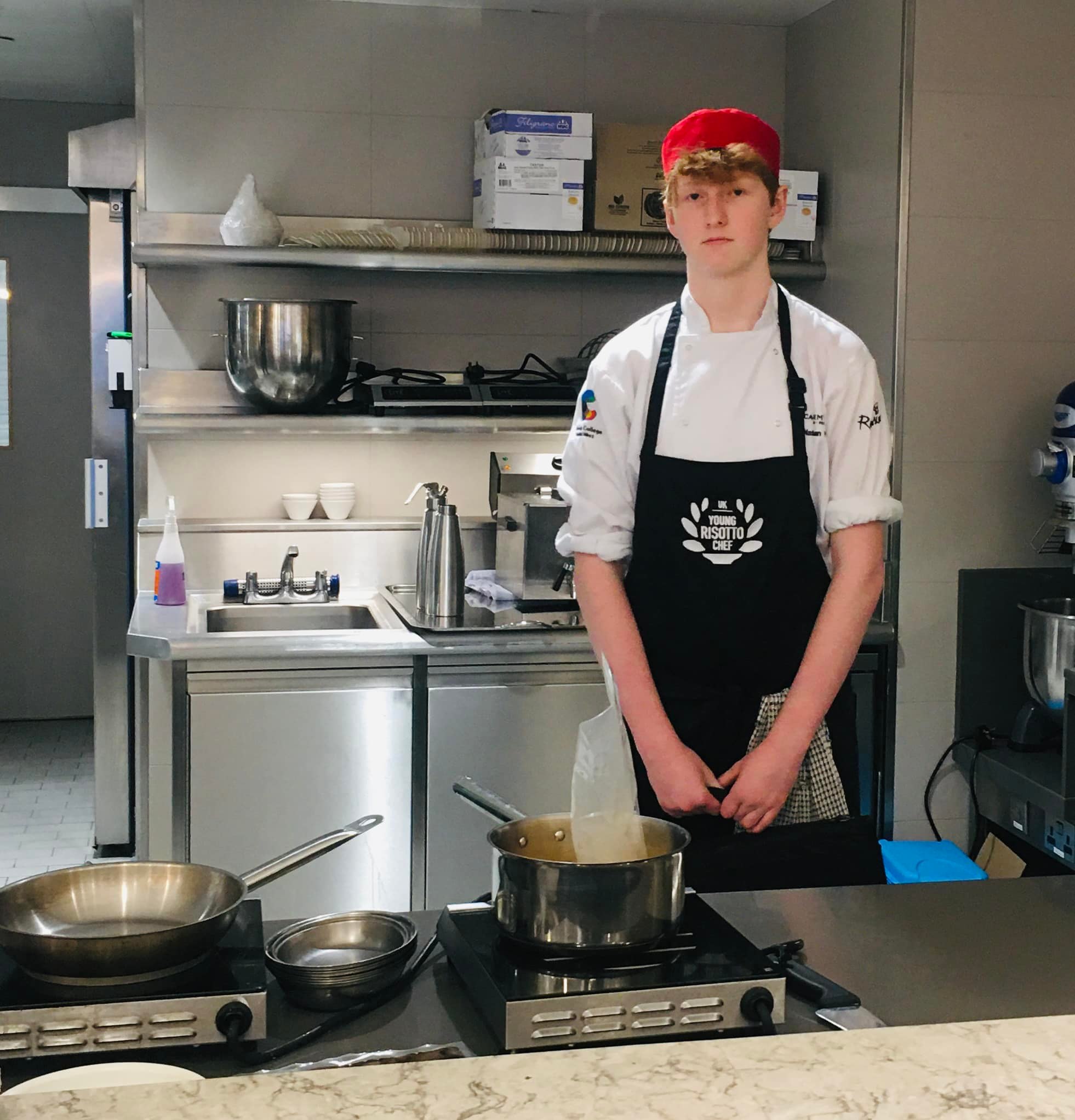 Cheshire College learner cooks up a storm at Young Risotto Chef ...