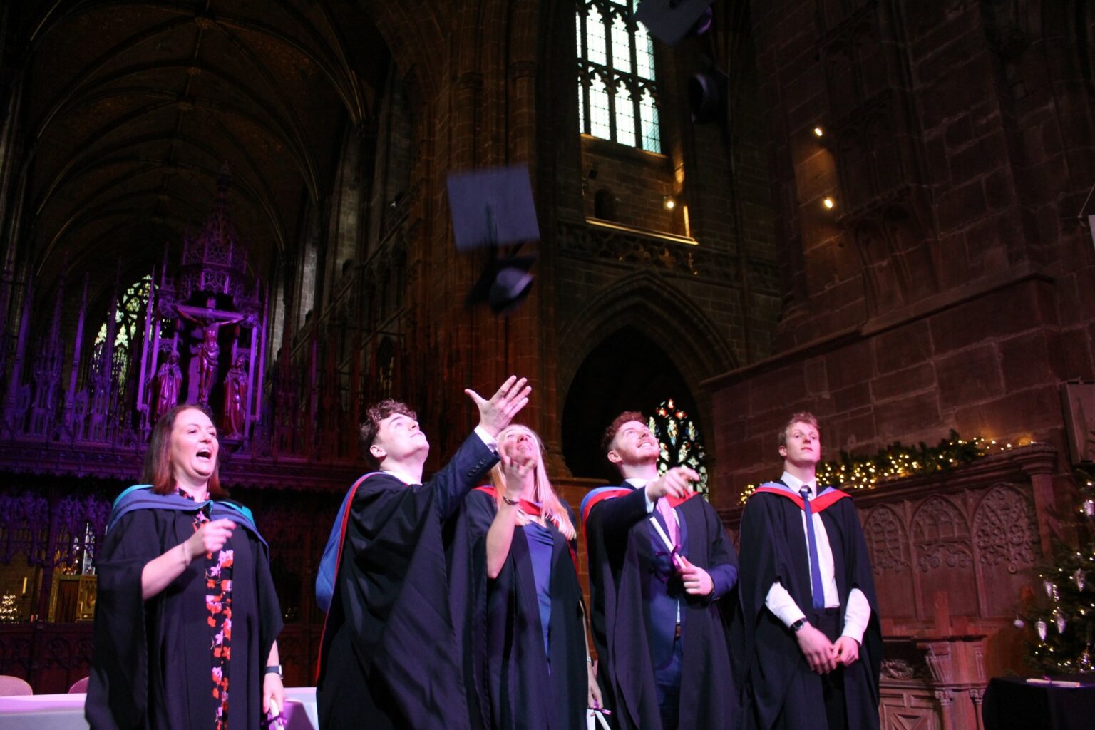 Cheshire College Higher Education Graduation Ceremony Held at Chester ...