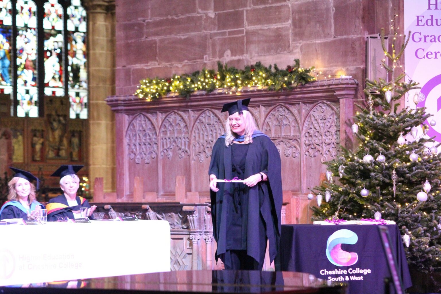 Cheshire College Higher Education Graduation Ceremony Held at Chester ...
