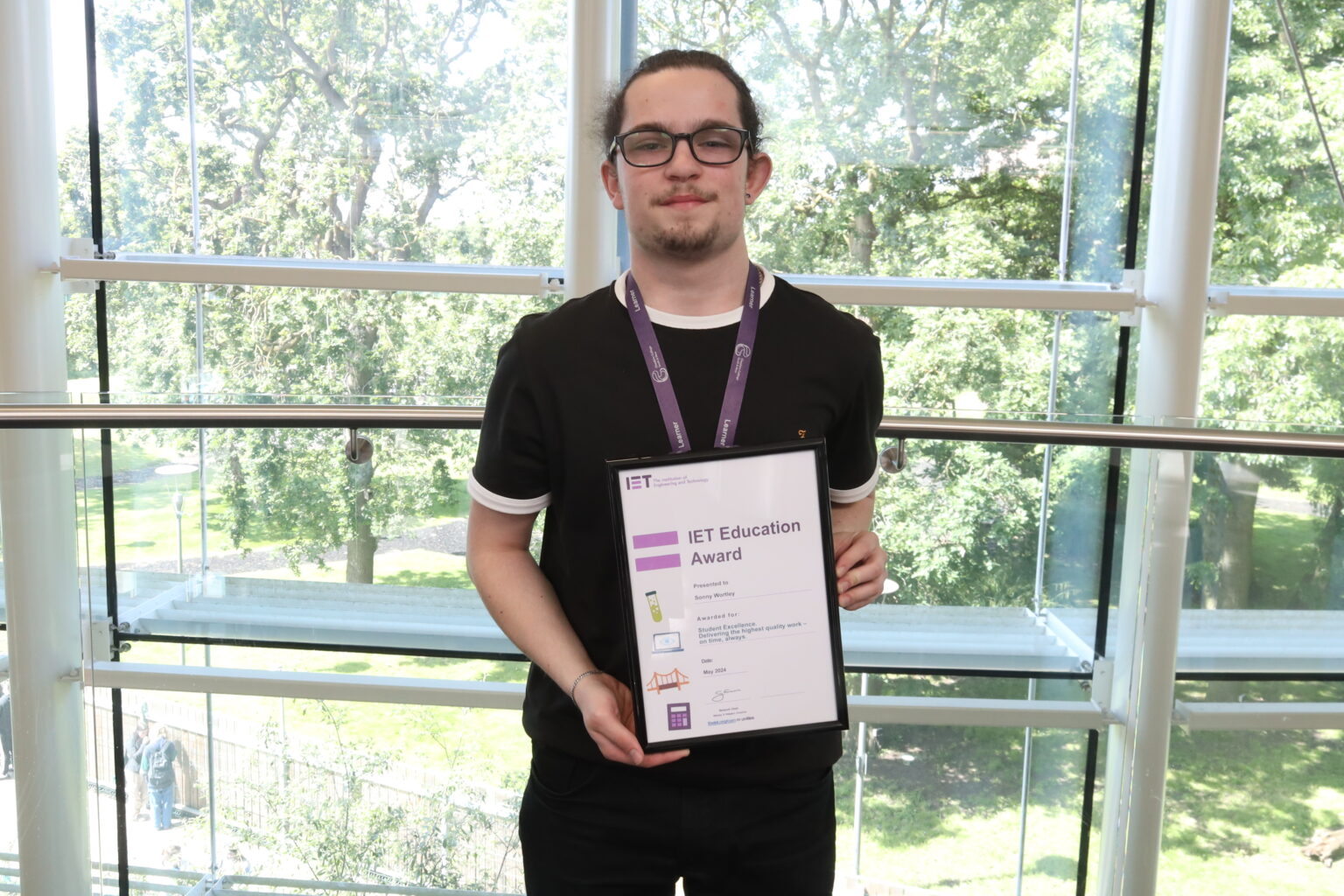 Cheshire College Student Wins National IET Award for Excellence In ...