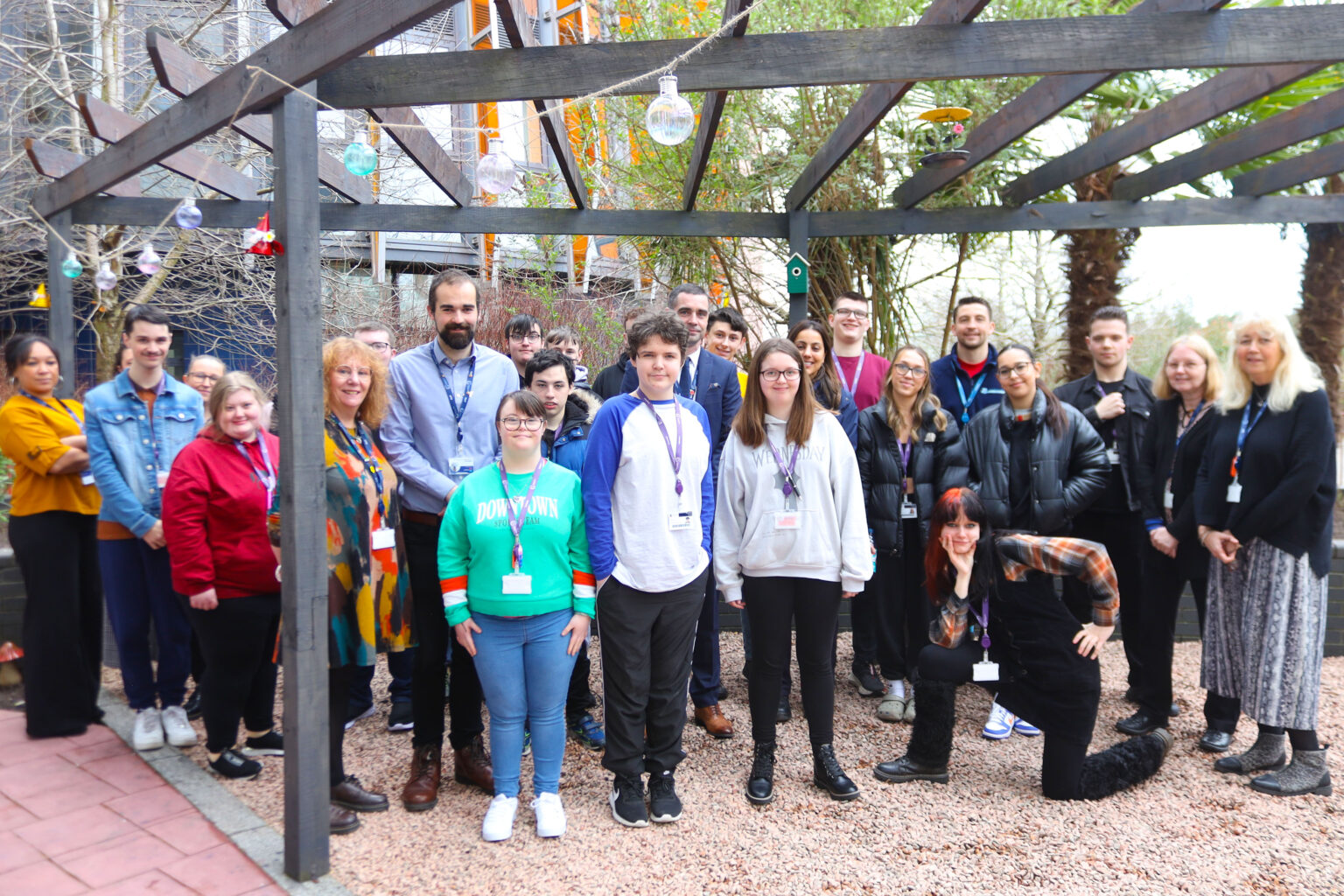 Blooming wonderful Entry Level Garden unveiled at Cheshire College ...