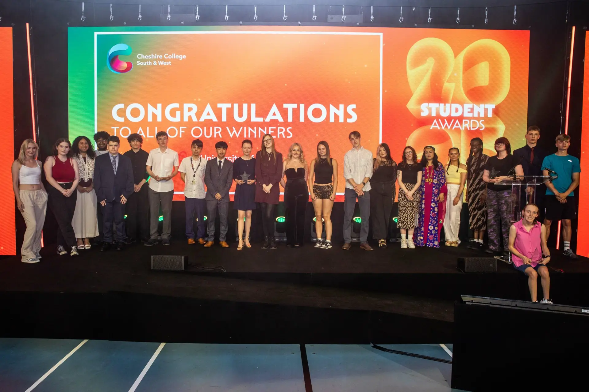 Crewe Campus Shines: Student Success Celebrated at Awards Evening